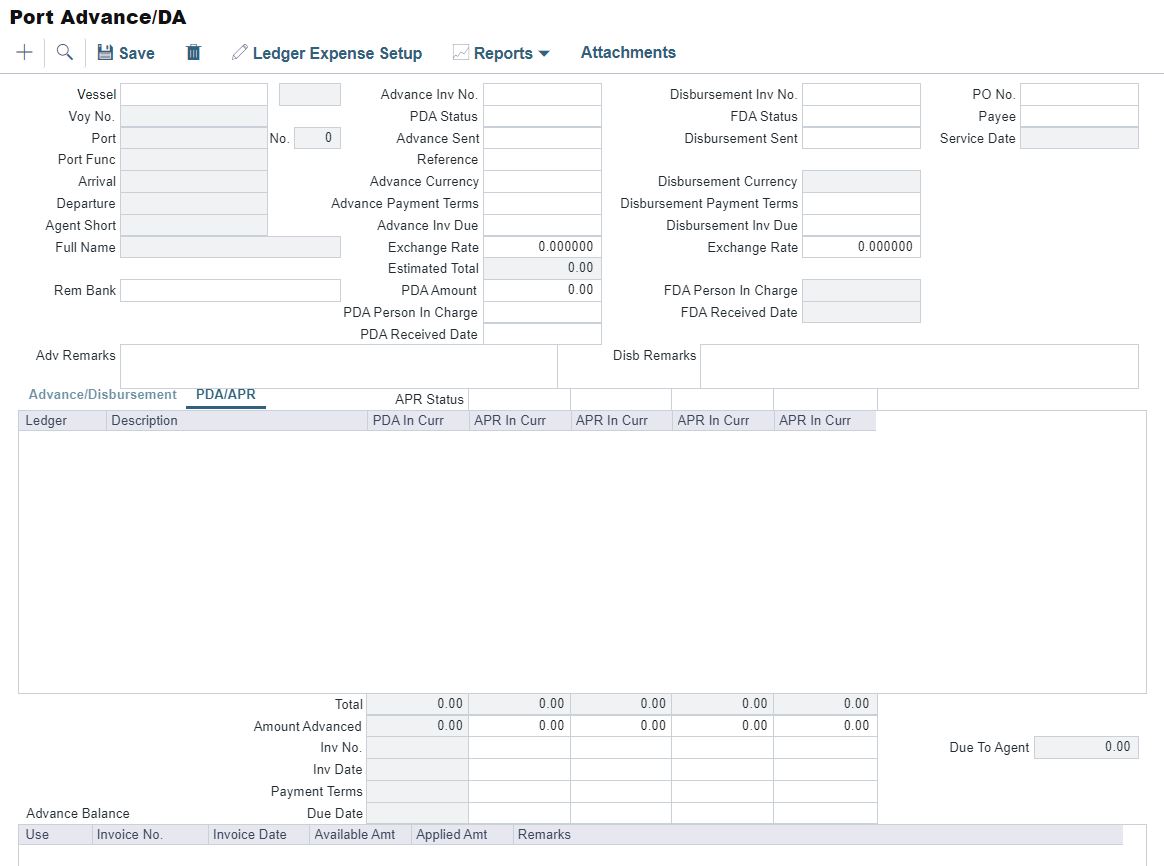 IMOS - Port Advance/DA